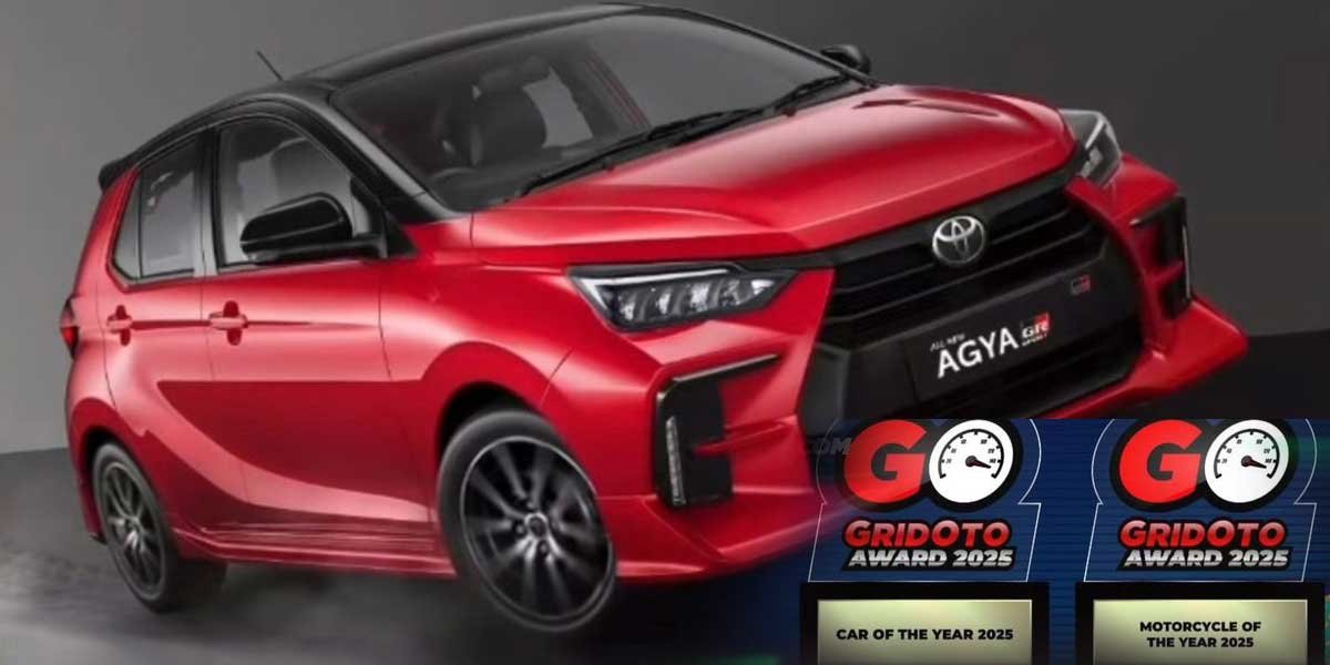 Toyota Agya GR Sport, Sang Juara di GridOto Award 2025 - Toyota Makassar
